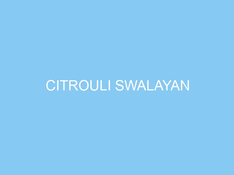 Citrouli Swalayan - exploreyogya.com