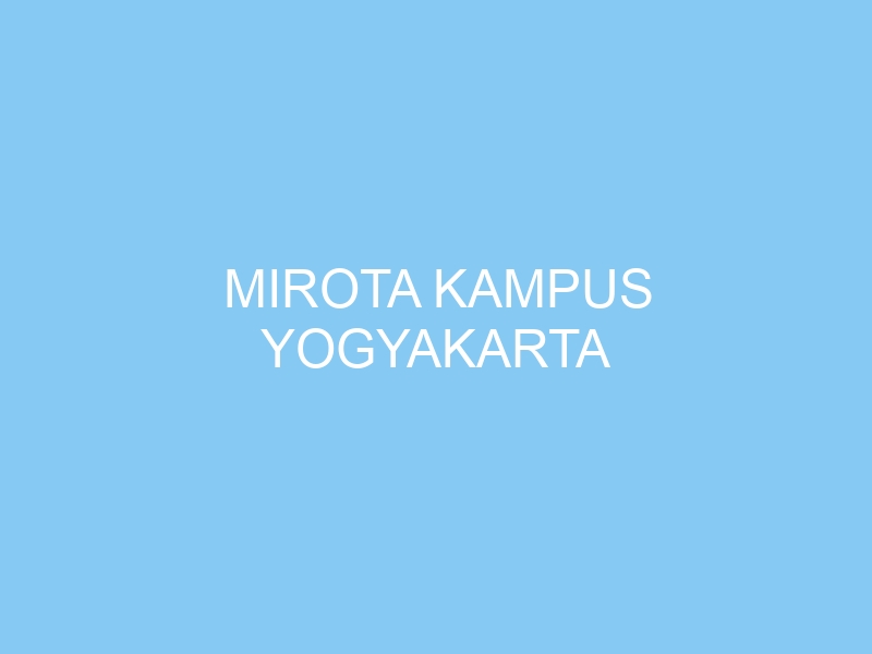 Mirota Kampus Yogyakarta - exploreyogya.com