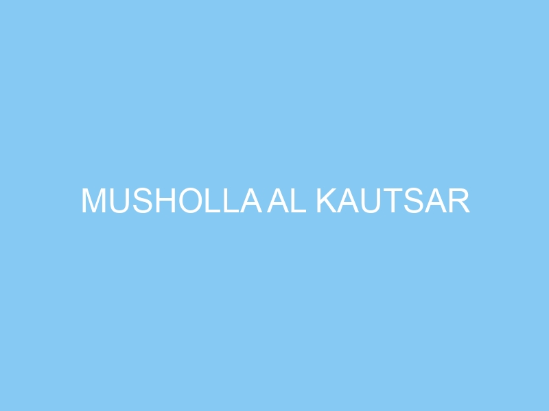 Musholla Al Kautsar - exploreyogya.com