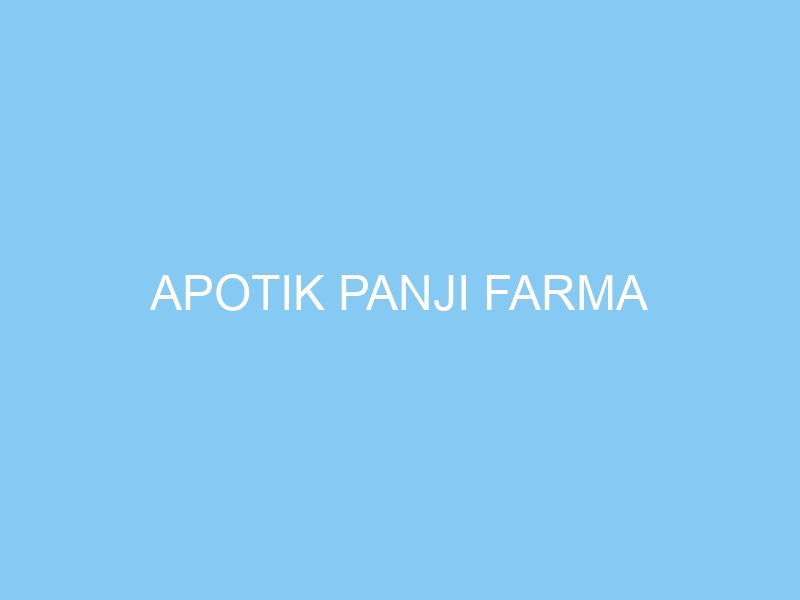 Apotik Panji Farma - exploreyogya.com