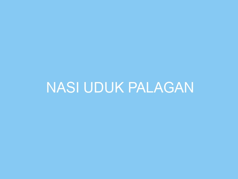 Nasi Uduk Palagan - exploreyogya.com