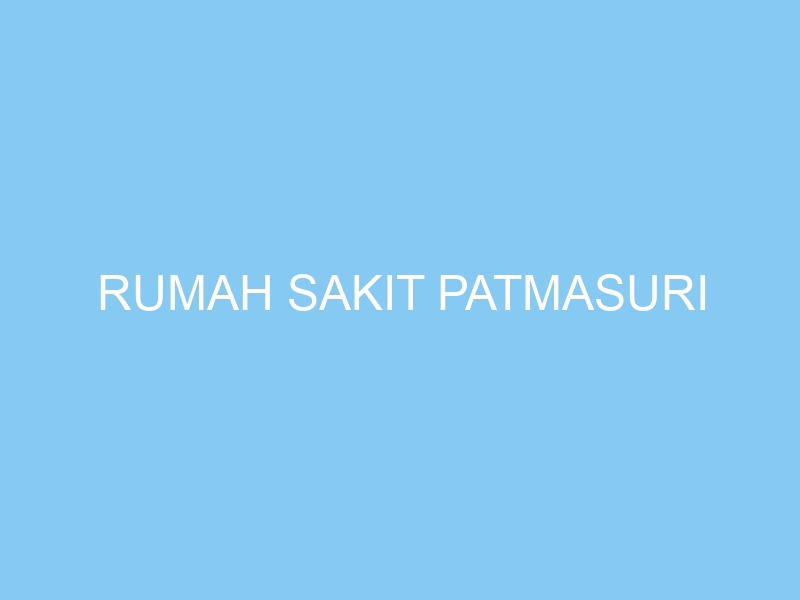 Rumah Sakit Patmasuri - exploreyogya.com