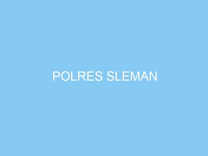 Polres Sleman - exploreyogya.com