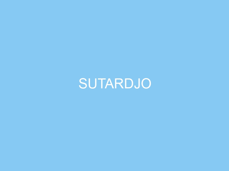 Sutardjo - exploreyogya.com